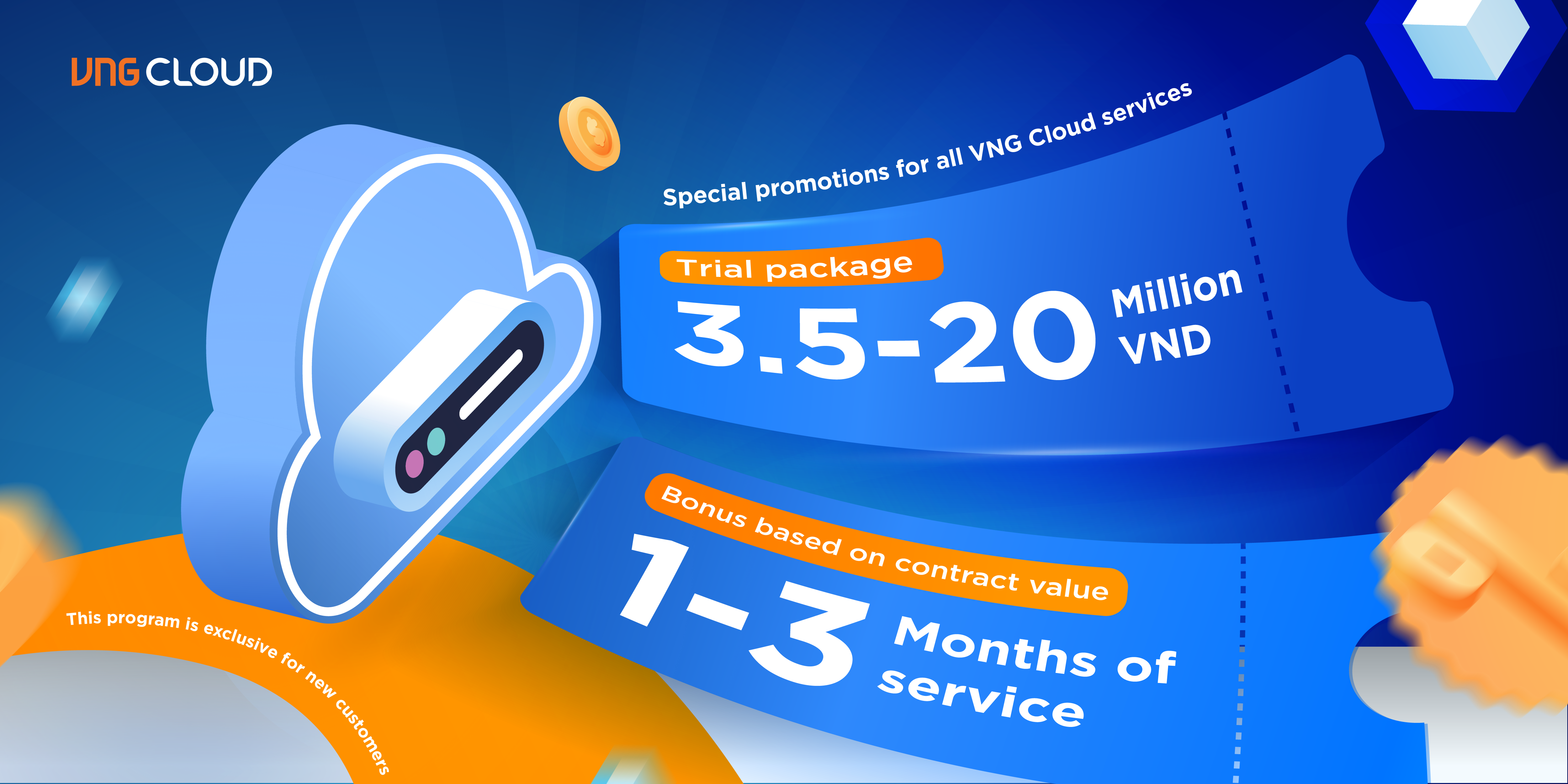 Promotion policy for all services of VNG Cloud | VNG Cloud