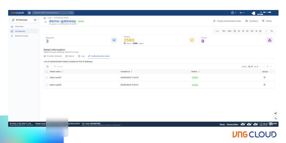 VNG Cloud AI Gateway: Tăng tốc triển khai AI một cách an toàn, hiệu quả và có kiểm soát | VNG Cloud