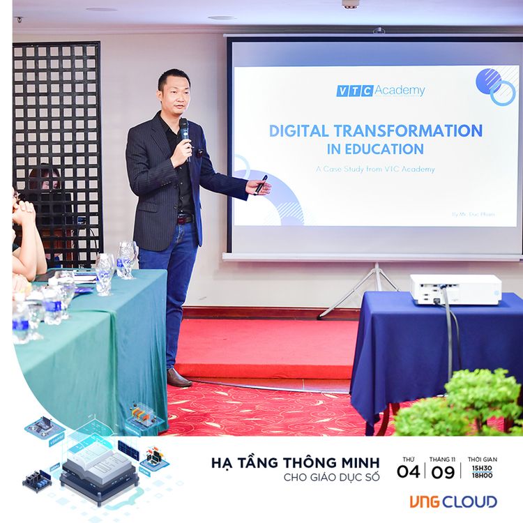 VNG Cloud accompanies the Education industry on the journey towards e ...