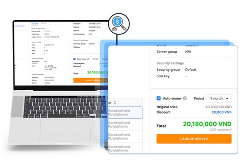 A Brand New Interface of vServer | VNG Cloud