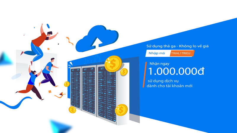 VNG Cloud offers a 1,000,000 VND trial for vServer and vStorage ...