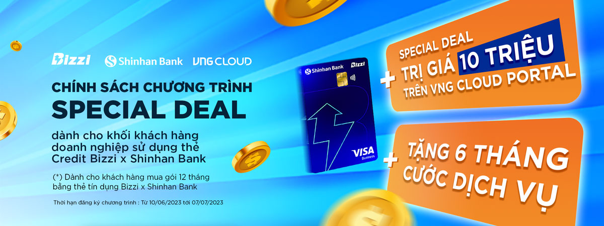 SPECIAL DEAL for enterprise customers using Credit Card of Bizzi x ...